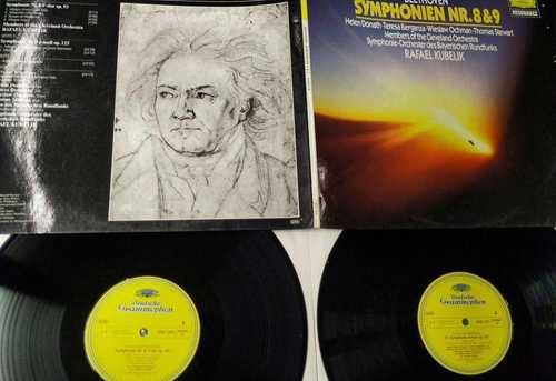 Beethoven Бетховен симфонии 8 9 винил Германия