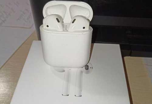 Коробка от Беспроводных наушников Airpods 1