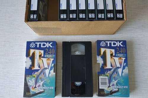 Видеокассеты VHS почти новые