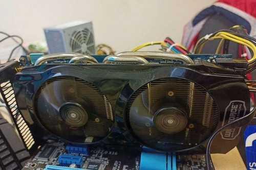 Видеокарта Gigabyte GTX 560ti 1 gb DDR5