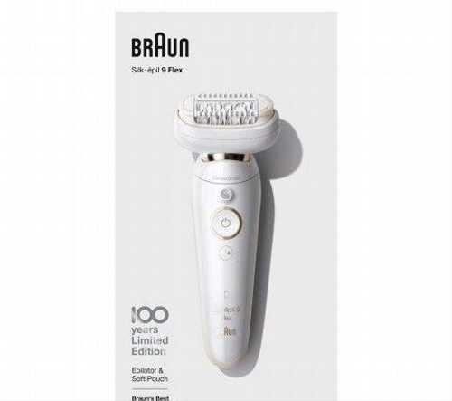 Эпилятор Braun Silk-epil 9 Flex 100 Years