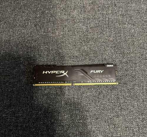 Оперативная память ddr4 hyperx fury 16gb, 3000MHz