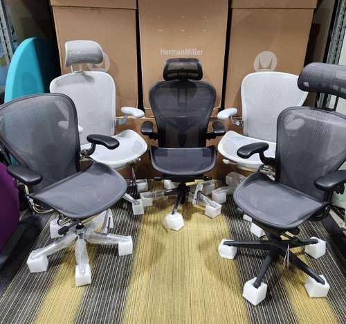 Кресла Herman Miller Aeron, оригинал-категория В,С