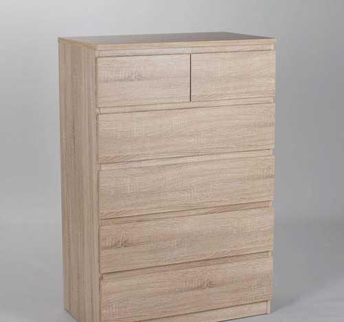 Комод IKEA Мальта 4 2 ящика 80х121 Сонома