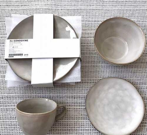 Коллекция керамической посуды IKEA sänddyne