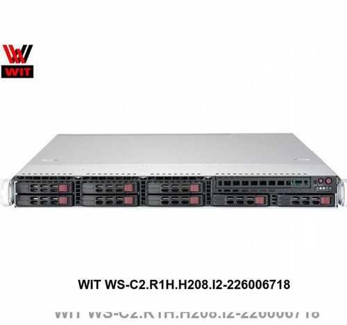 Сервер Supermicro WIT WS-C2.R1H.H208.I2-226006718