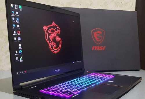 Msi gs73 8rе 4к, i7 8750hq, gtx1070 8gb, 32gb