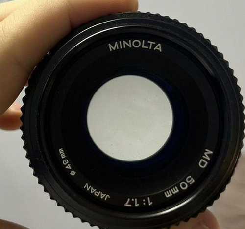 Объектив minolta md 50 1.7