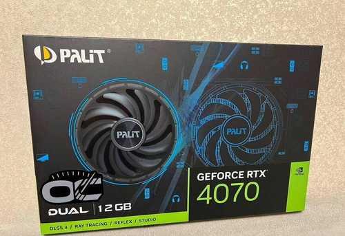 Palit GeForce RTX 4070 DualOC (NED4070S19K9-1047D)