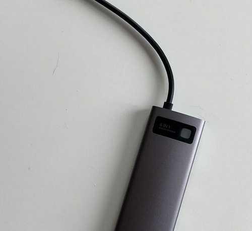 USB-концентратор Baseus Metal Gleam Series 6-in-1