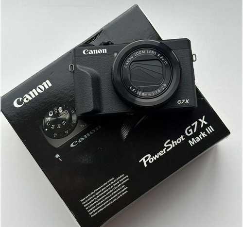 Canon powershot g7x mark III