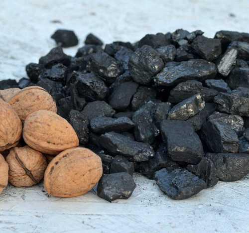 Уголь Орех Балахтинский, в мешках 25 кг. 10-50 мм
