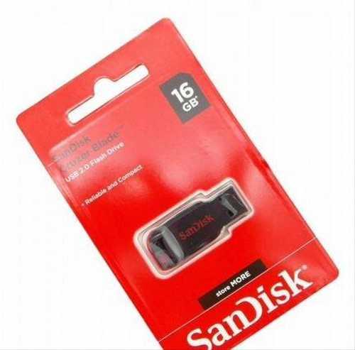 USB флешка Флешка 16 гб SanDisk CZ50 Cruzer Blade