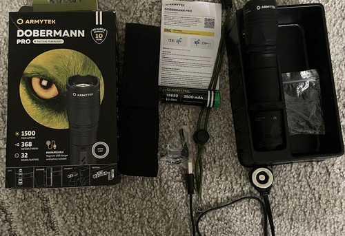 Фонарь ArmyTek Dobermann Pro