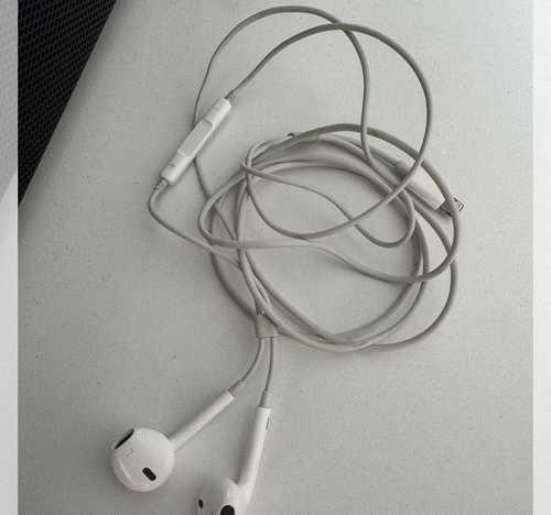 Наушники apple earpods lightning оригинал