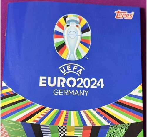 Наклейки topps euro 2024