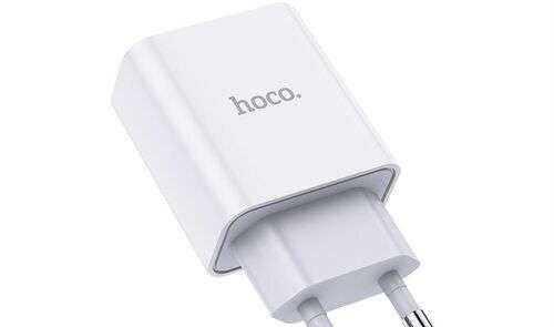 Cзу 1 USB Hoco C81A белый