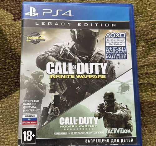 Игра для ps4 Call of duty infinite warfare