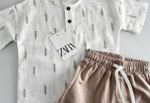 Муслиновый костюм для мальчика, Zara