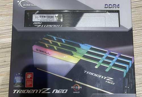 Новая DDR4 32 Гб 3600мгц G.Skill trident Z Neo RGB