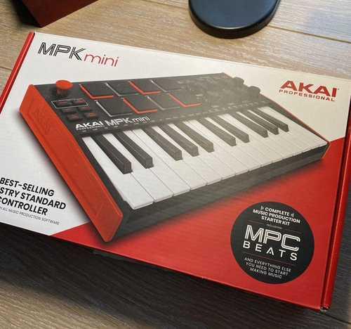 Akai PRO MPK mini MK3 USB миди-клавиатура