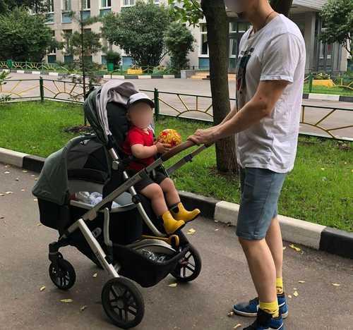 Коляска uppababy vista для погодок