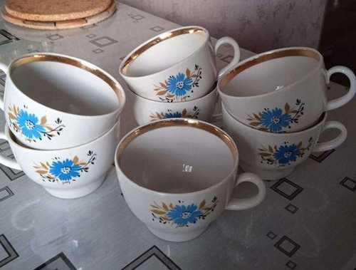 Фарфор чайные чашки СССР