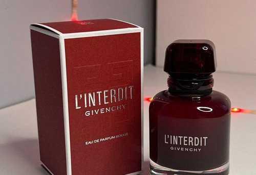 Духи L Interdit Eau de Parfum Rouge Givenchy