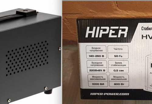 Стабилизатор напряжения Hiper HVR1000F 800 Вт