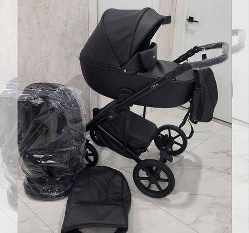 Коляска mowbaby opus ecco 2В1 новая чёрная И беж