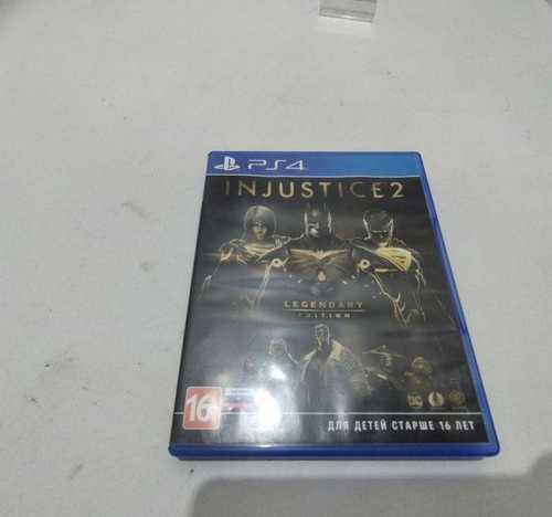 Игровые диски. Sony Playstation 4 Injustice2