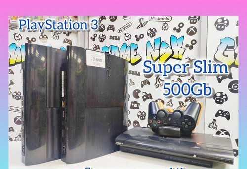 PlayStation 3 Super Slim (500Gb) Б/У