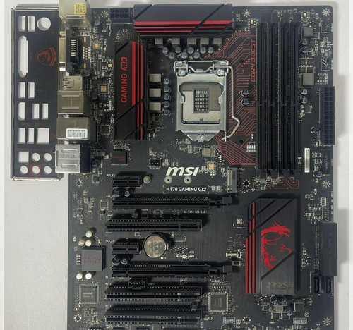 Материнская плата MSI H170 gaming M3,сокет:LGA1151