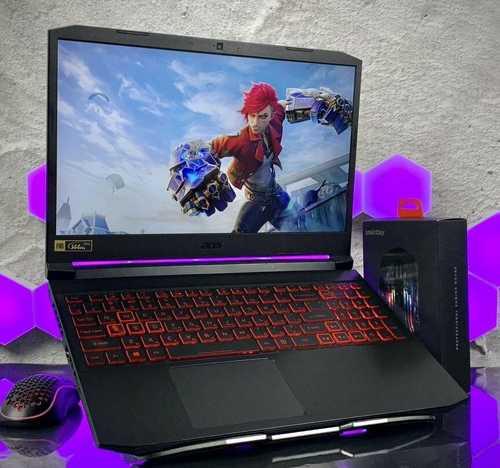 Игровой ноутбук Acer Nitro 5 / RTX 3050 / i5