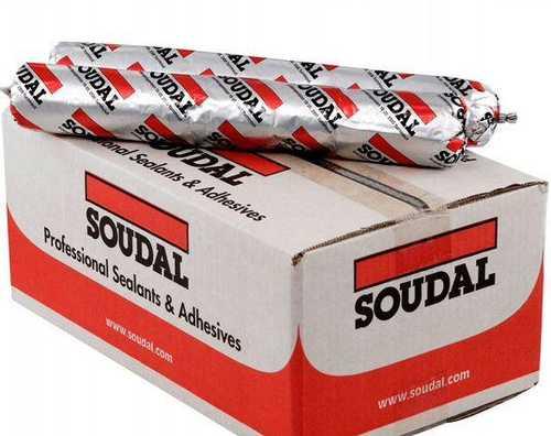 Герметик Soudal черный полиуретановый