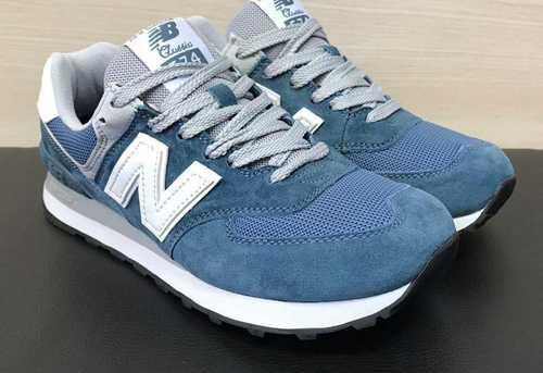 Кроссовки New Balance 574 женские голубые