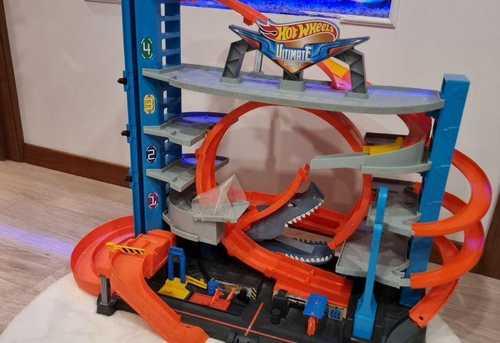 Hot wheels трек акула