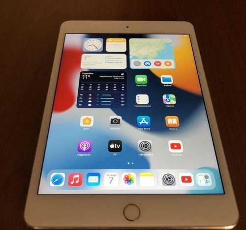 Планшет iPad mini 4 128 Гб LTE (с симкой) Ростест