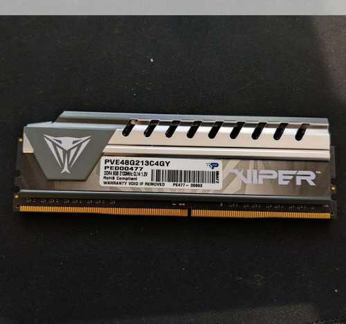 Оперативная память viper ddr4 2133MHz