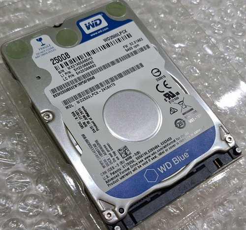 Жесткий диск Hdd 2.5 250gb