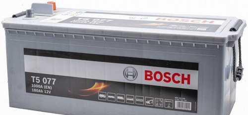 Аккумулятор Bosch T5 077 180 Ач 1000 А обратная по