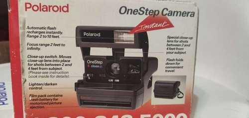 Polaroid one step camera плёночный фотоаппарат