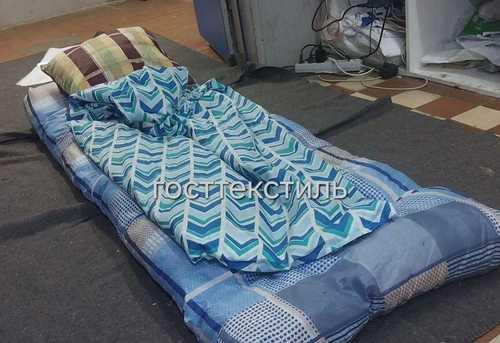 Спальный комплект 3в1 матрас, подушка, одеяло