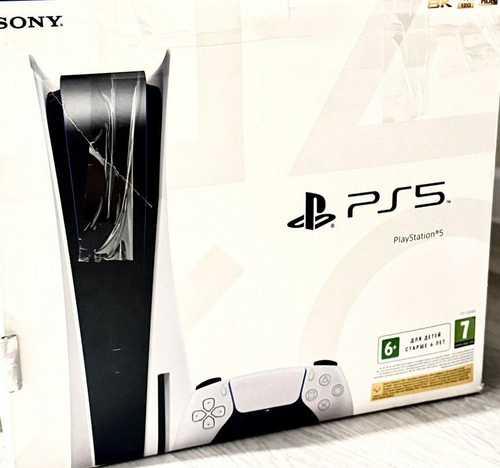 Sony playstation 5 ps5 с дисководом 2 джойстика