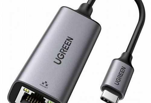 Сетевой адаптер Ugreen USB C 3.1 - LAN RJ45 1G
