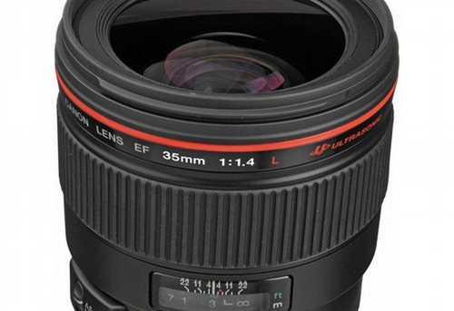 Объектив Canon EF 35mm f/1.4L USM New