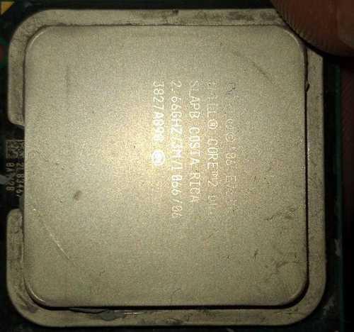 Процессор Intel core 2 duo e7300