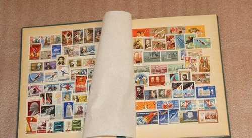 Альбом почтовые марки СССР 1960 года
