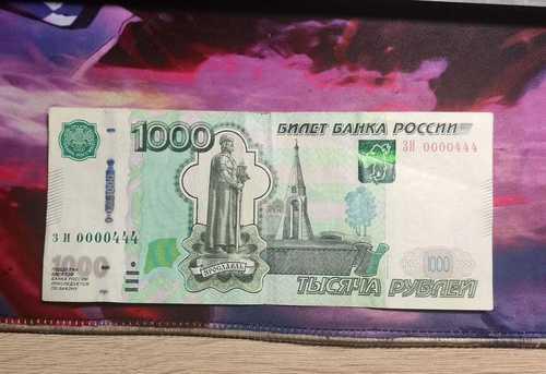 1к рублей с редким номером