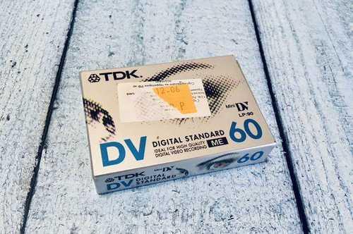 Видеокассета TDK кассета Mini DV-60 ME. фото